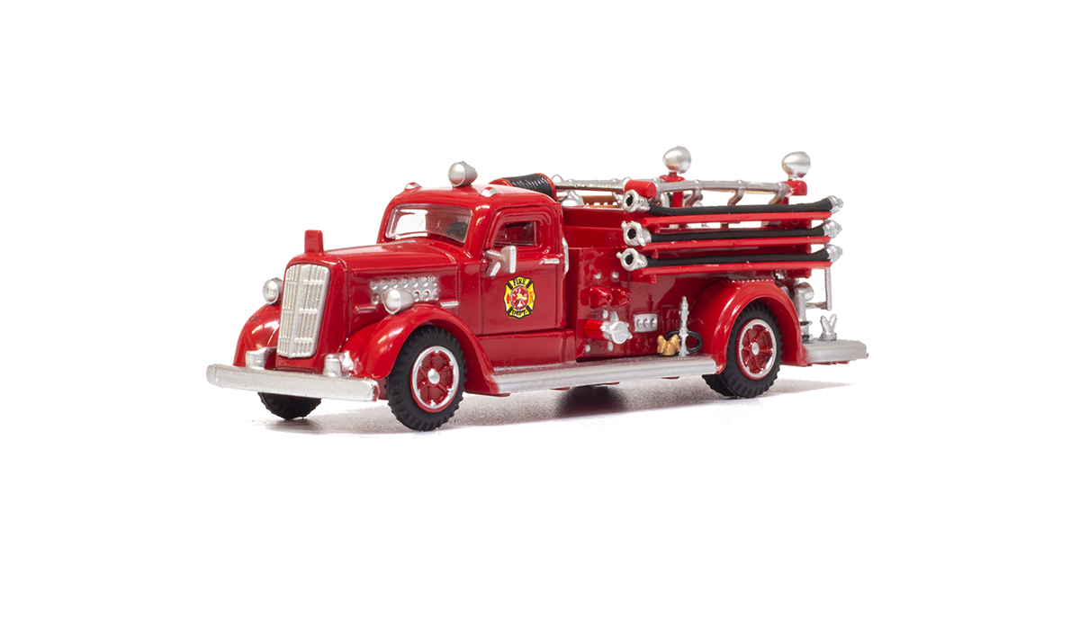 Fire Truck - HO Scale - PineCar