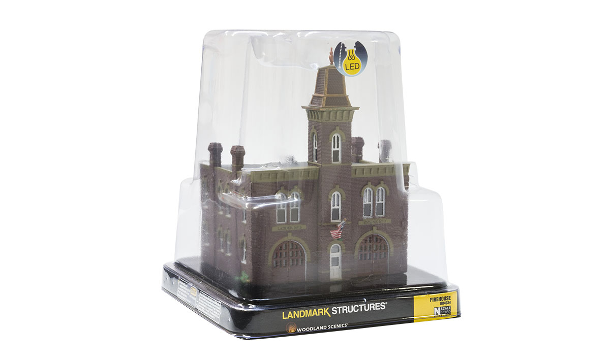 Firehouse - N Scale - PineCar