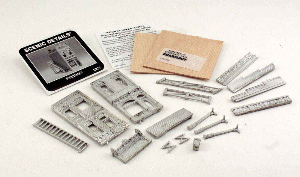 Pharmacy HO Scale Kit - PineCar