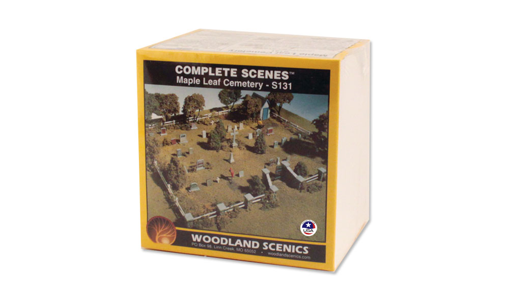 Maple Leaf Cemetery HO Scale Kit - PineCar
