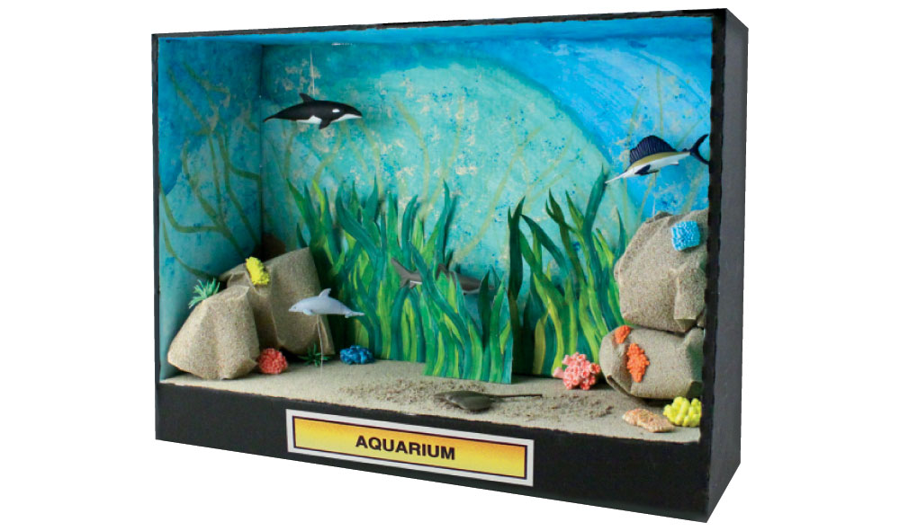 Marine Life Scene Setters® - PineCar